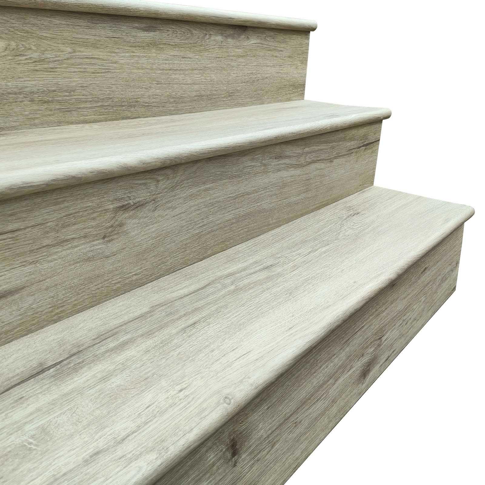 Step Edge for Stairs - Wright - SPC Hybrid Flooring – Flecor Australia