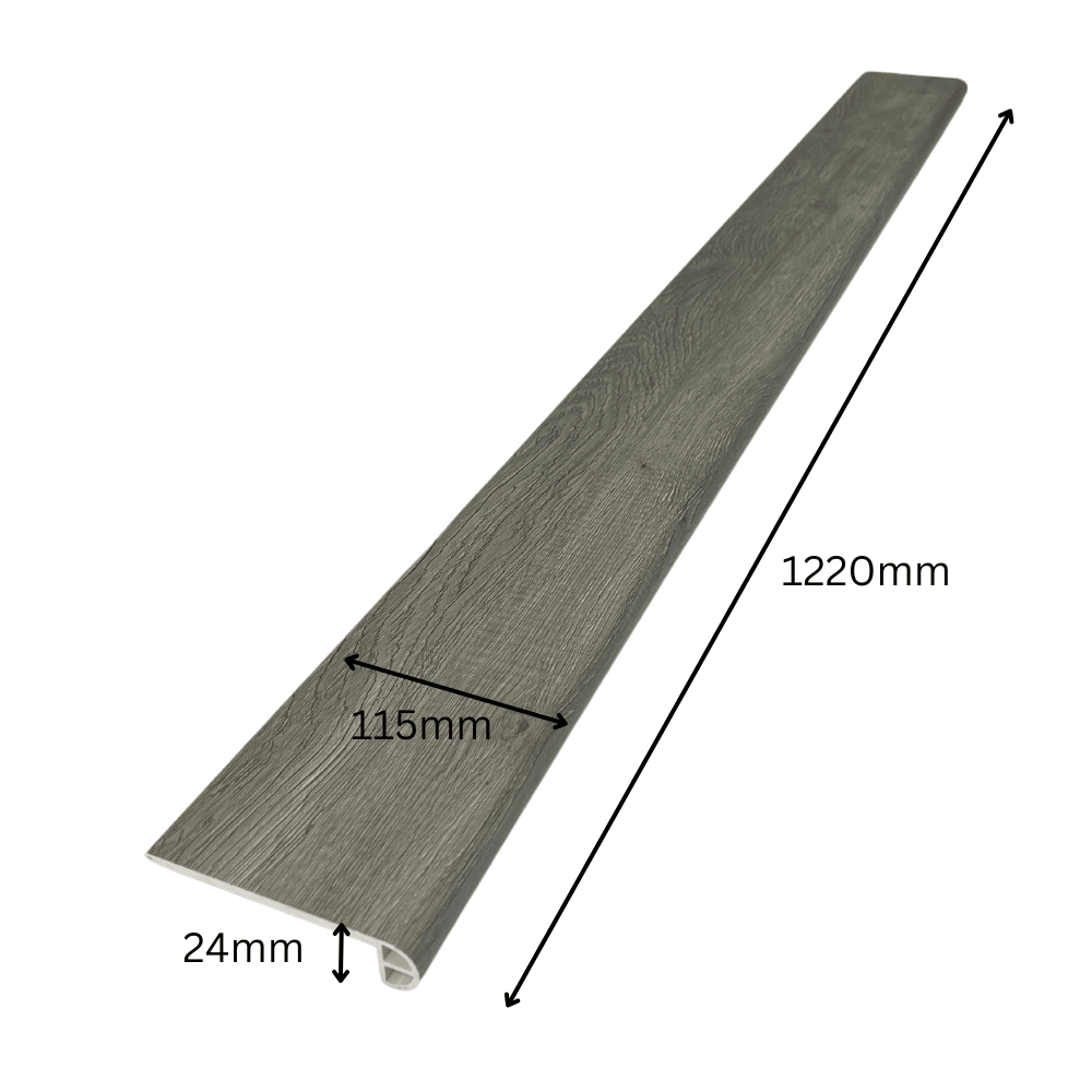 Step Edge for Stairs - Cliff - SPC Hybrid Flooring – Flecor Australia