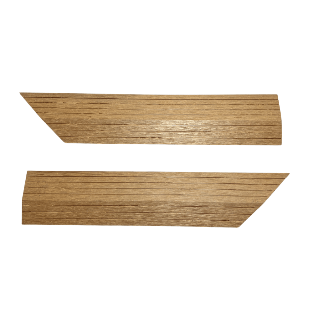 WPC Decking Tile - Corner Ramp - Natural – Flecor Australia